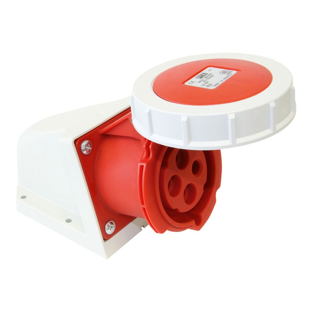 PCE-1242-3V CEE Form Wall Socket 32A 4p IP67 - LAPP Australia