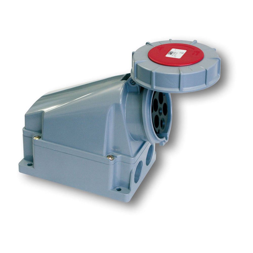 PCE-135-6 CEE Form Wall Socket 63A 5P IP67 - LAPP Australia