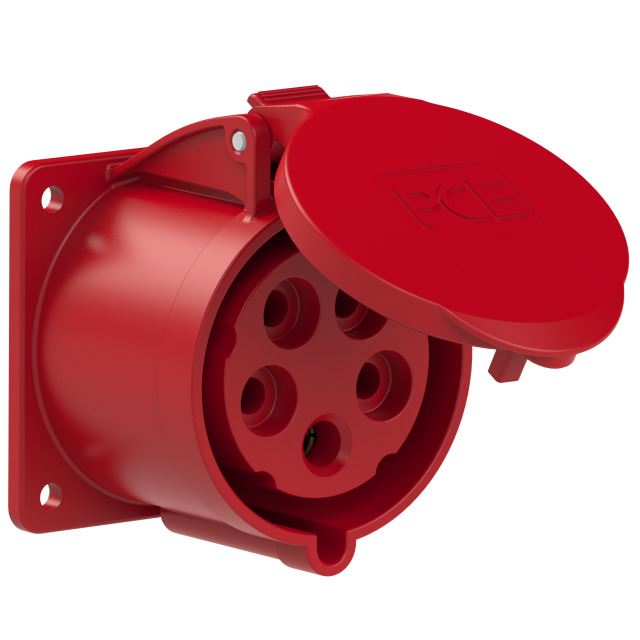 PCE-325-6F7 CEE Form Flanged Socket Straight 32A 5p IP44 - LAPP Australia