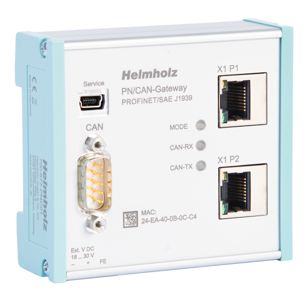 PN/CAN Gateway, PROFINET/SAE J1939 protocol, HELMZ-700-673-PNC01 - LAPP ...