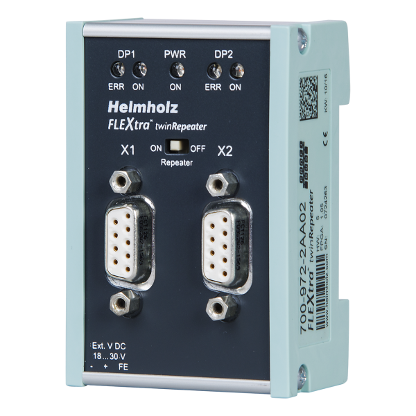 FLEXtra® twinRepeater, PROFIBUS Repeater (incl. instruction), HELMZ-700 ...