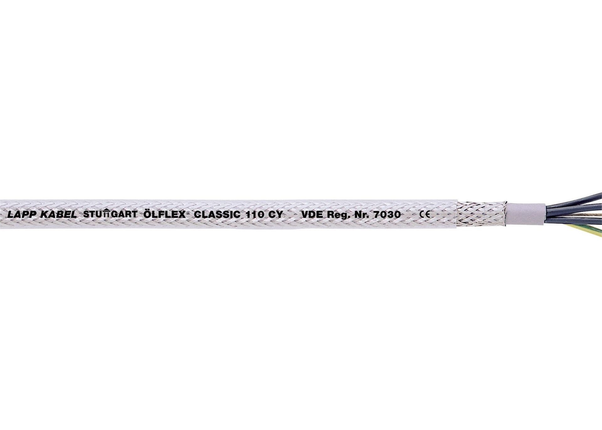 ÖLFLEX® Classic, Screened, VSD EMC, Clear PVC, Multi-Core | LAPP ...