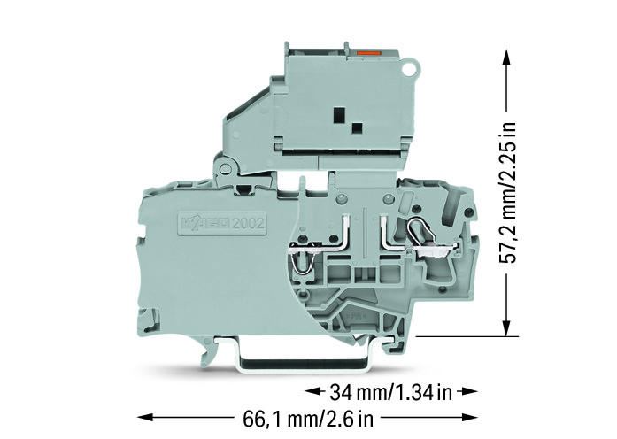 FUSE TERMINAL, BLOW INDICATOR 24V, 2002-1611/1000-541 - LAPP Australia