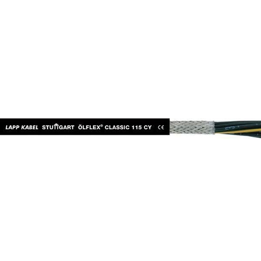 Black Control Screened Cable, UV-resistant, 500V, 1136115 - LAPP Australia
