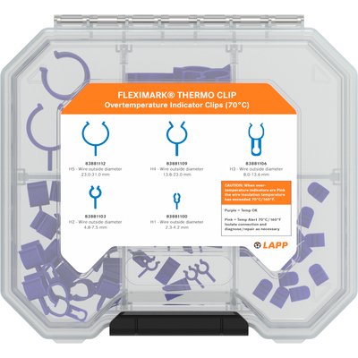FLEXIMARK® Thermo Clip H5 70°C Start kit | LAPP-83881140 - LAPP Australia